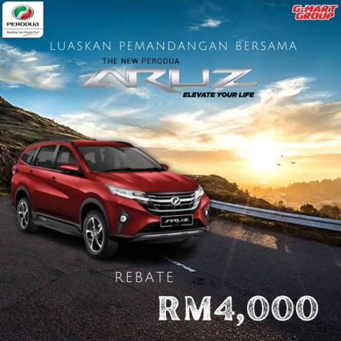 Perodua Aruz: Rebate RM4,000 - Perodua Rawang Sales