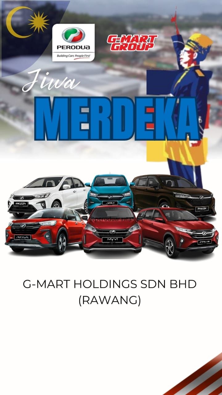 Perodua Merdeka Sales Event at G-Mart Rawang - Perodua Rawang Sales