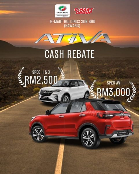 Ativa Cash Rebate at Perodua Rawang - Perodua Rawang Sales